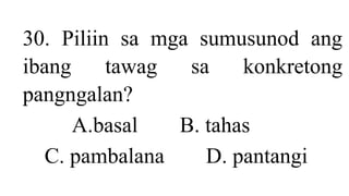 FILIPINO FIRST GRADING.pptx. HELPFUL FOR STUDENTS | PPTX