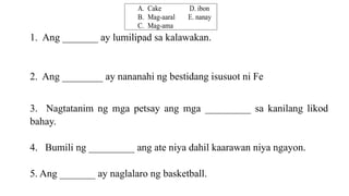 FILIPINO FIRST GRADING.pptx. HELPFUL FOR STUDENTS | PPTX