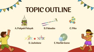 Filipino Games.pptx | Video Game Genres | Video Gaming