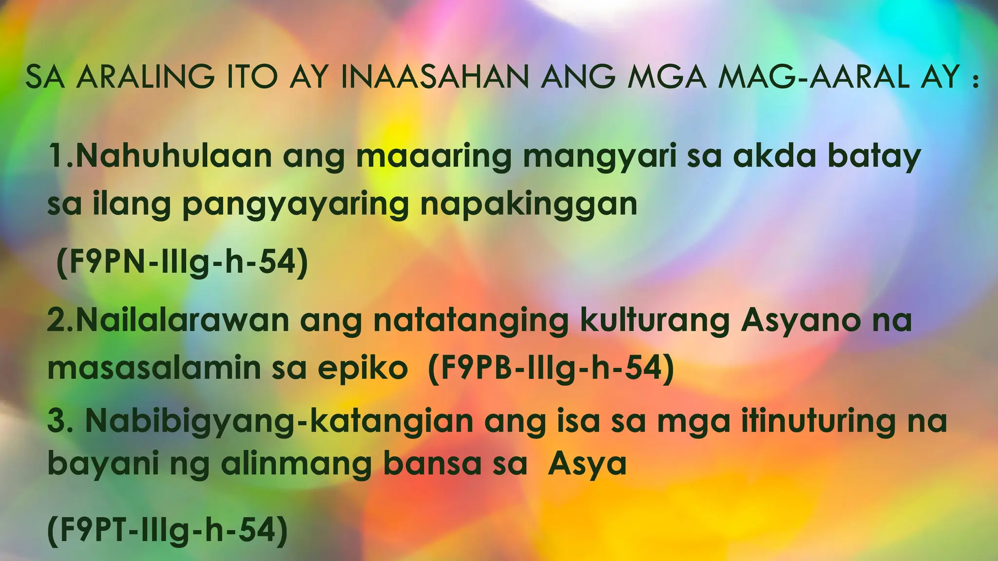 Filipino Grade 9 EPIKO POWERPOINT PRESENTATION FOR GRADE 9 | PPTX
