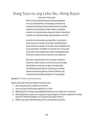 Filipino grade 9 lm q3 | PDF