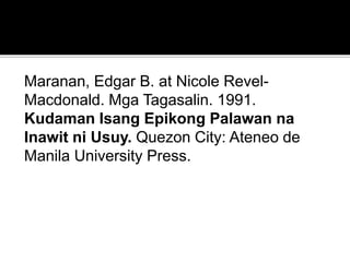 Filipino II (reported) | PPT