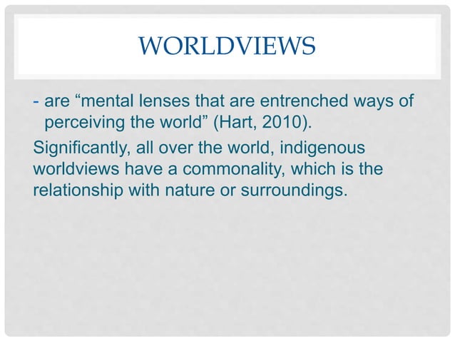 FILIPINO INDIGENOUS PHILOSOPHY AND WORLDVIEWS.pptx | Spirituality ...