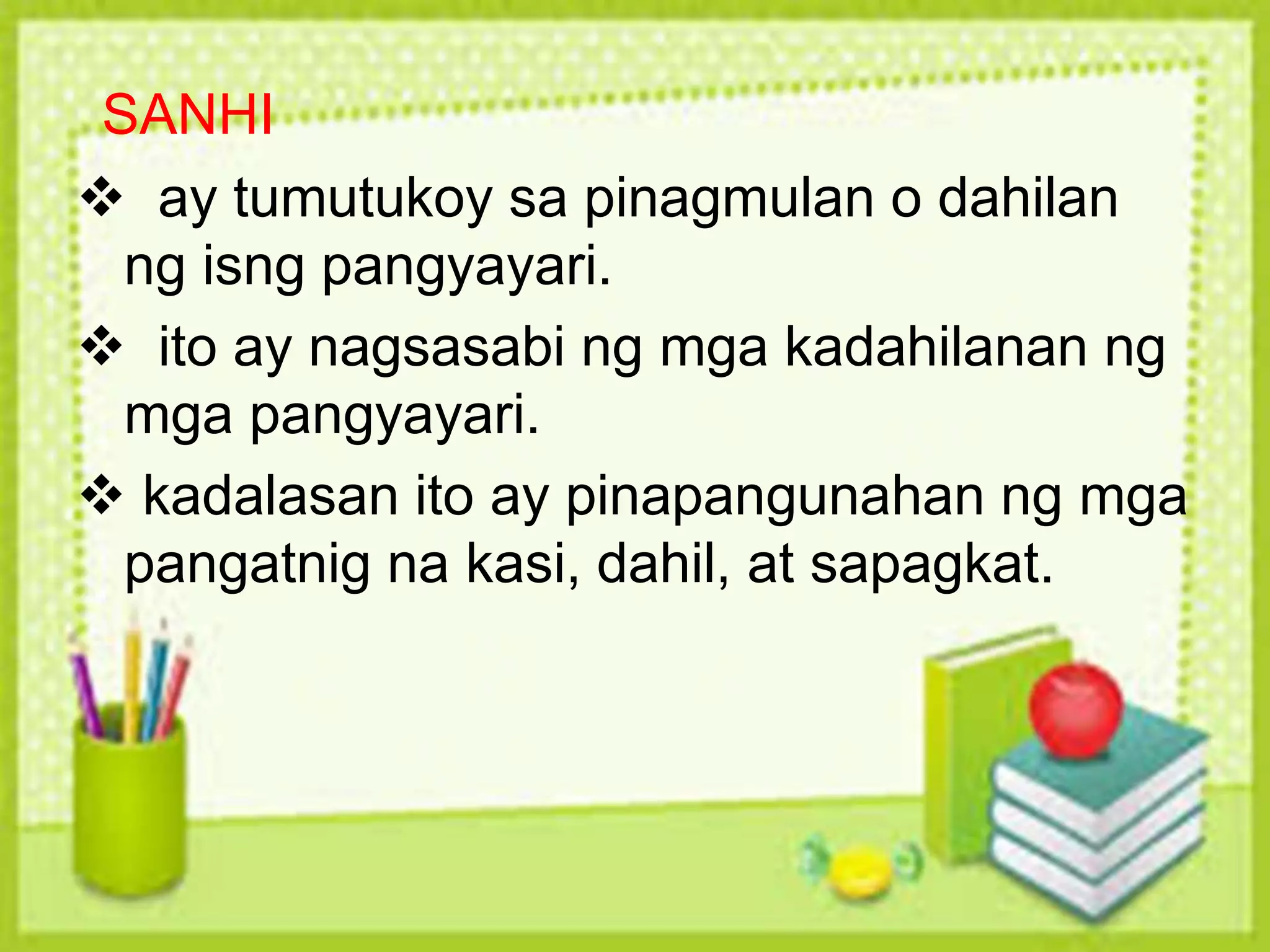 FILIPINO IV sanhi at bunga DLP.pptx