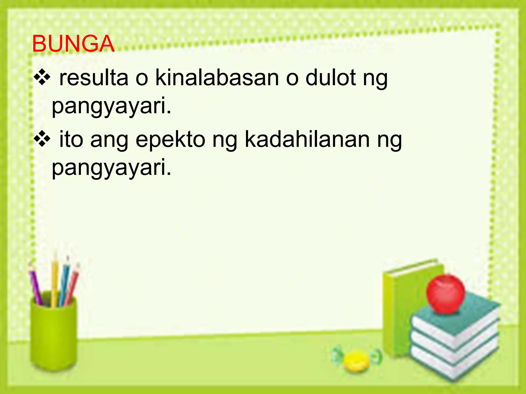FILIPINO IV sanhi at bunga DLP.pptx