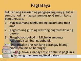 Filipino kasarian ng pangngalan | PPTX