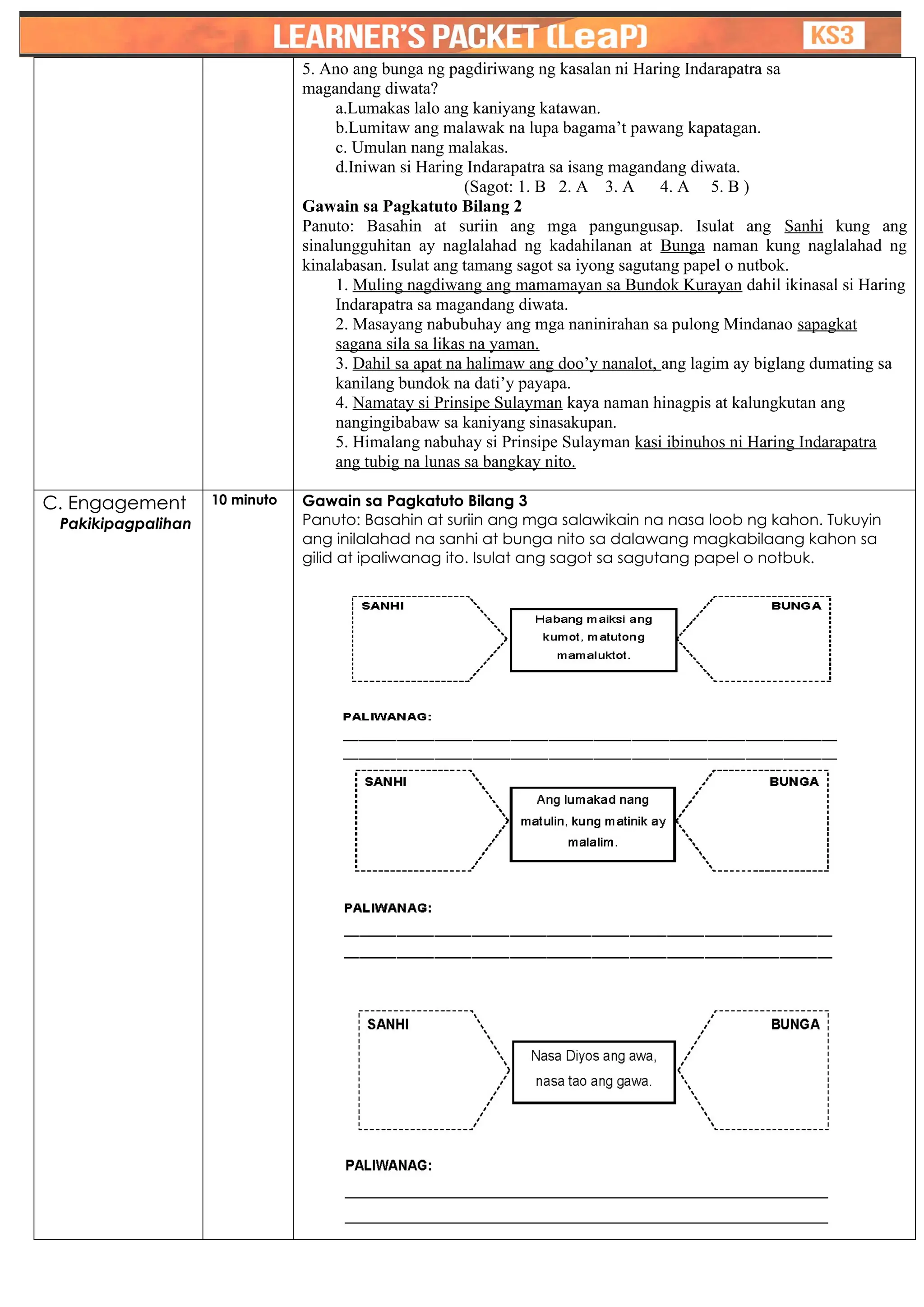 Filipino Leap COT Q1 wk 4.docx leap leap | PDF