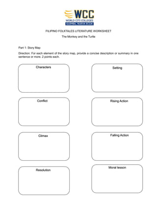 FILIPINO LEGENDS LITERATURE WORKSHEET.docx