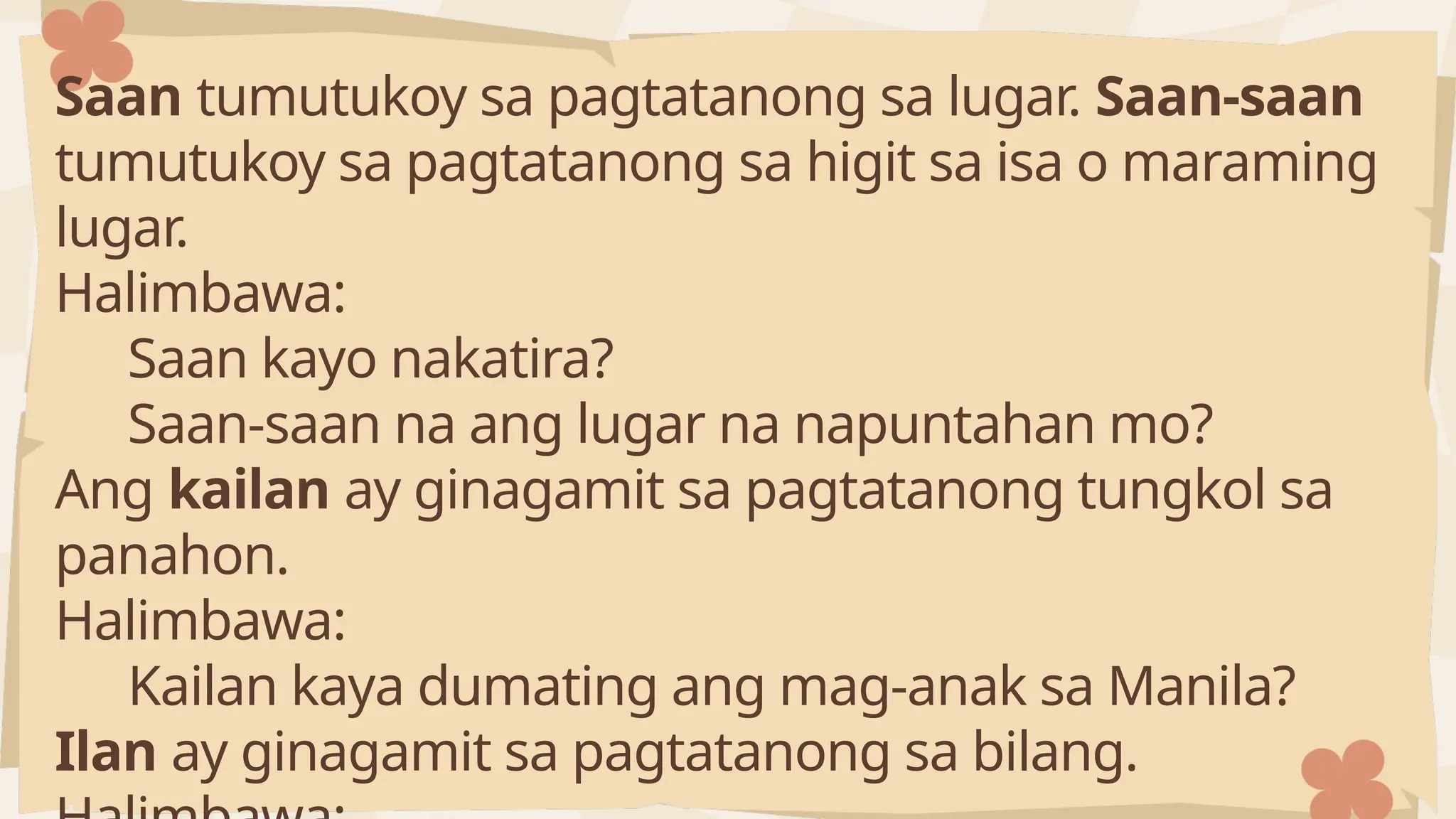 Filipino 3 Pagbubuo ng mga Tanong Matapos ang Napakinggang Kuwento | PPTX