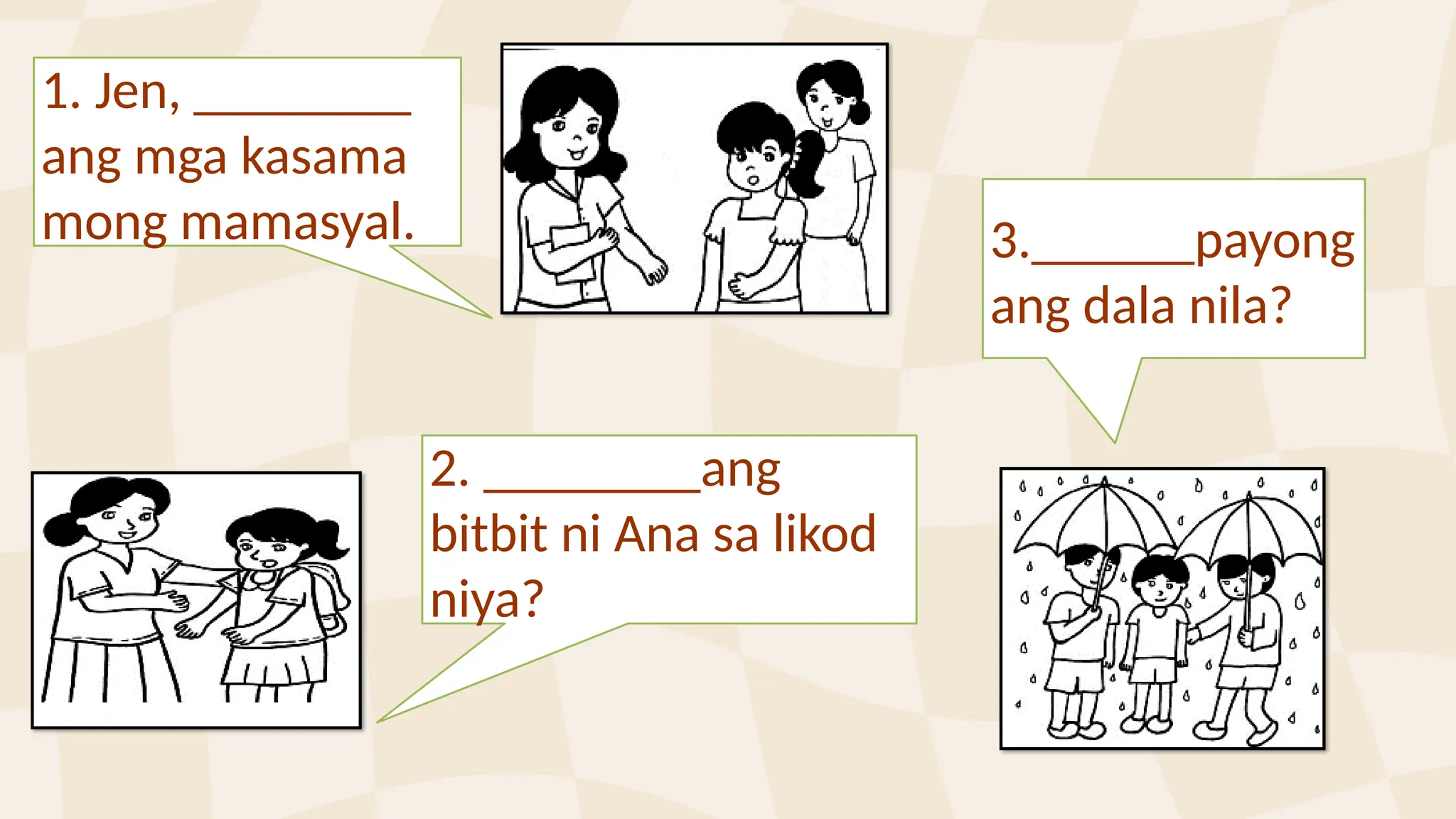 Filipino 3 Pagbubuo ng mga Tanong Matapos ang Napakinggang Kuwento | PPTX