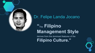 Filipino management style | PDF