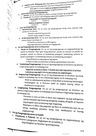 Filipino Education Materials............ | PDF