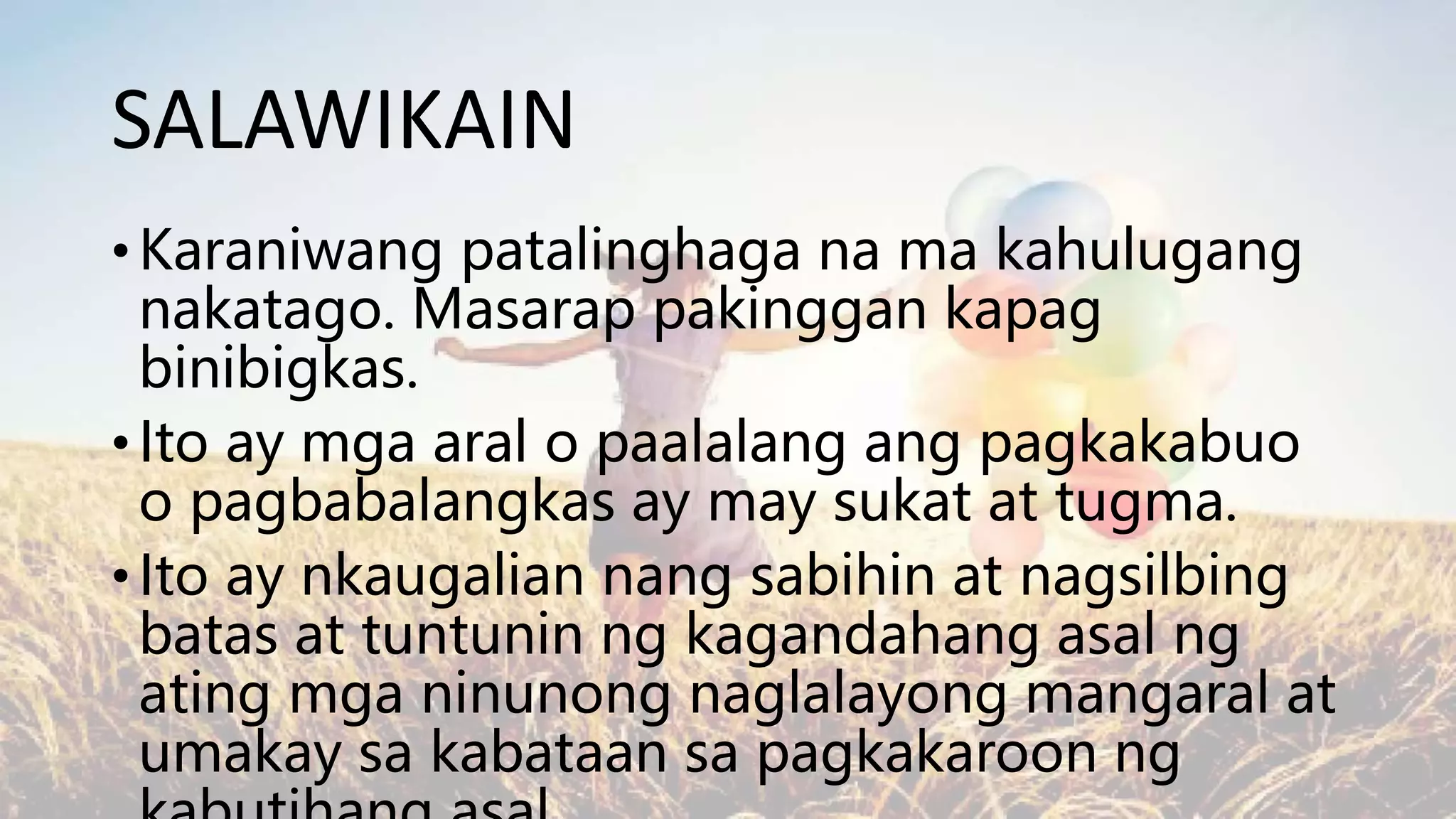 FILIPINO_Modyul 1_karunungan bayan.pptx
