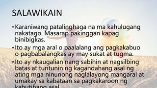 FILIPINO_Modyul 1_karunungan bayan.pptx