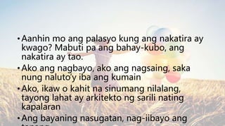FILIPINO_Modyul 1_karunungan bayan.pptx