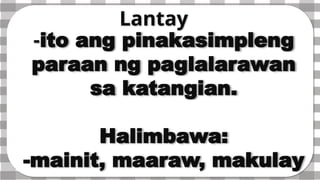 Filipino Modyul 1 Pang-uri(pass. 1224).pptx
