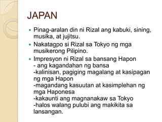 ikalawang paglalakbay ni rizal | PPTX