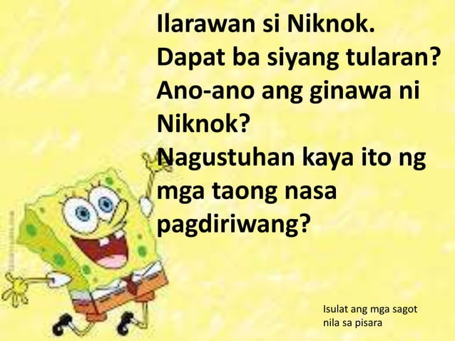 Filipino 2 pagsulat ng payak na pangungusap ppt | PPTX