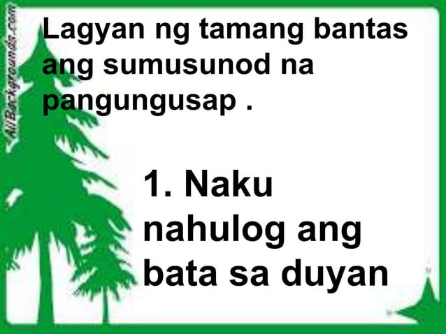 Filipino 2 pagsulat ng payak na pangungusap ppt | PPTX