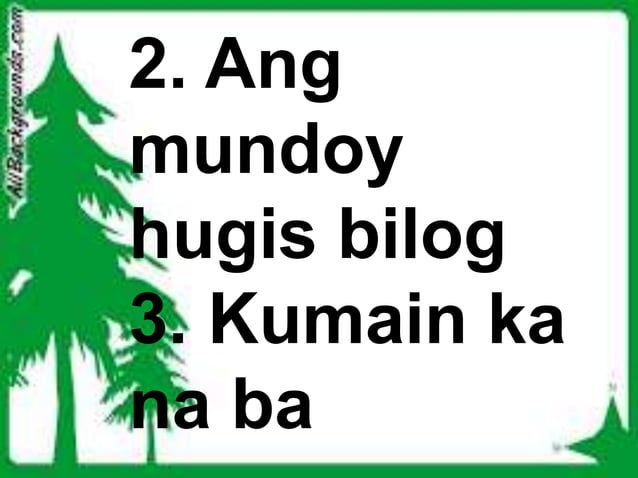 Filipino 2 pagsulat ng payak na pangungusap ppt | PPTX