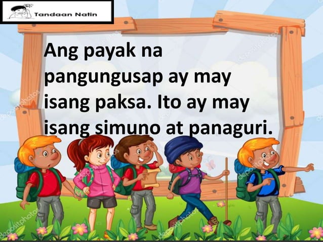 Filipino 2 pagsulat ng payak na pangungusap ppt | PPTX