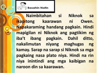 Filipino 2 pagsulat ng payak na pangungusap ppt | PPTX