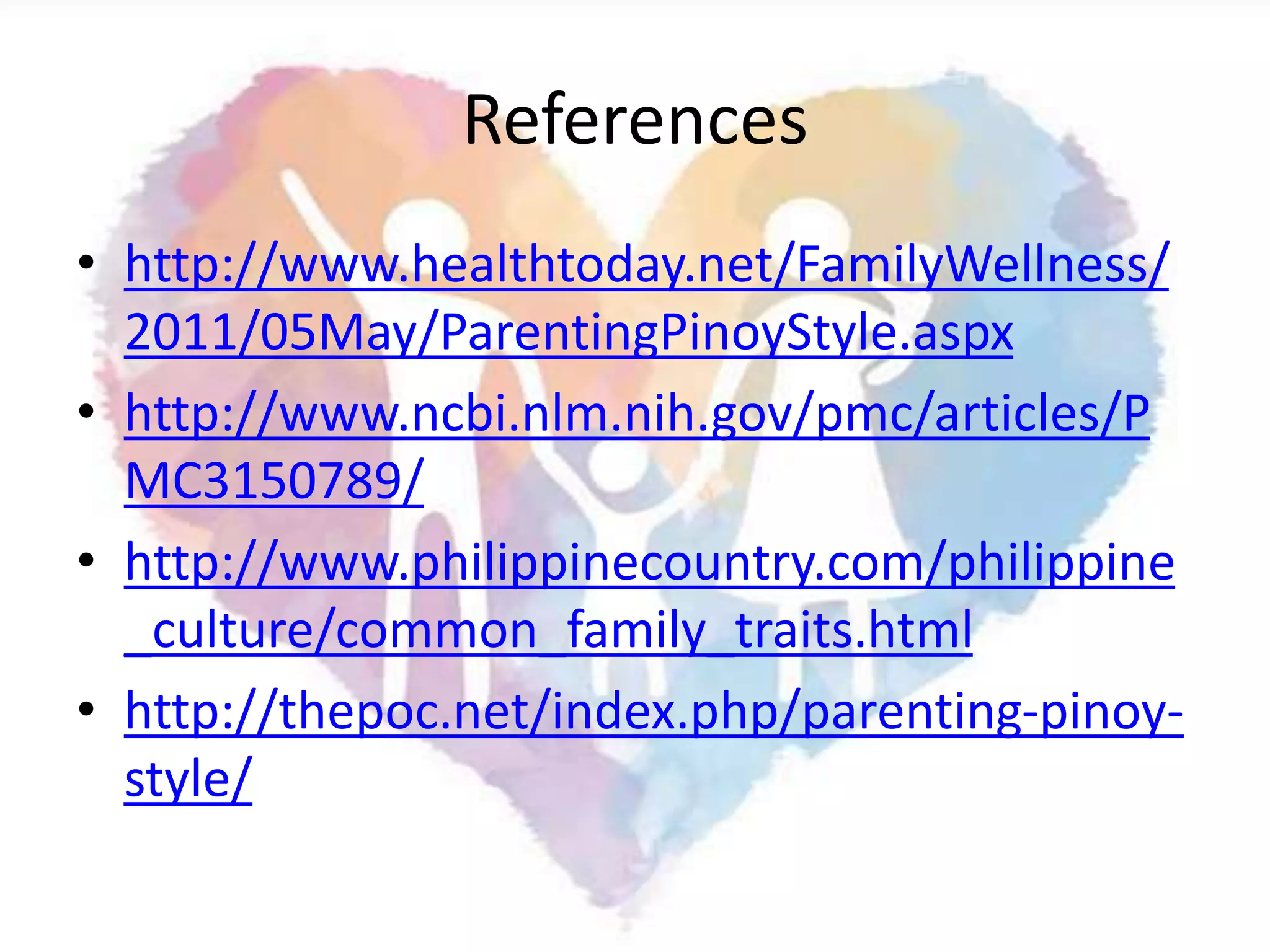 Filipino parenting | PPTX
