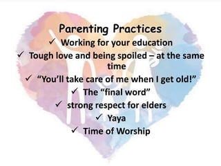 Filipino parenting | PPTX