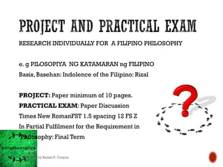 Filipino philosophy | PPTX