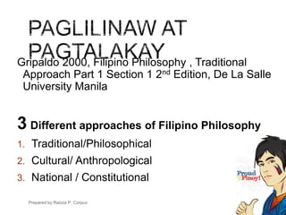 New FILIPINO PHILOSOPHY | PPTX