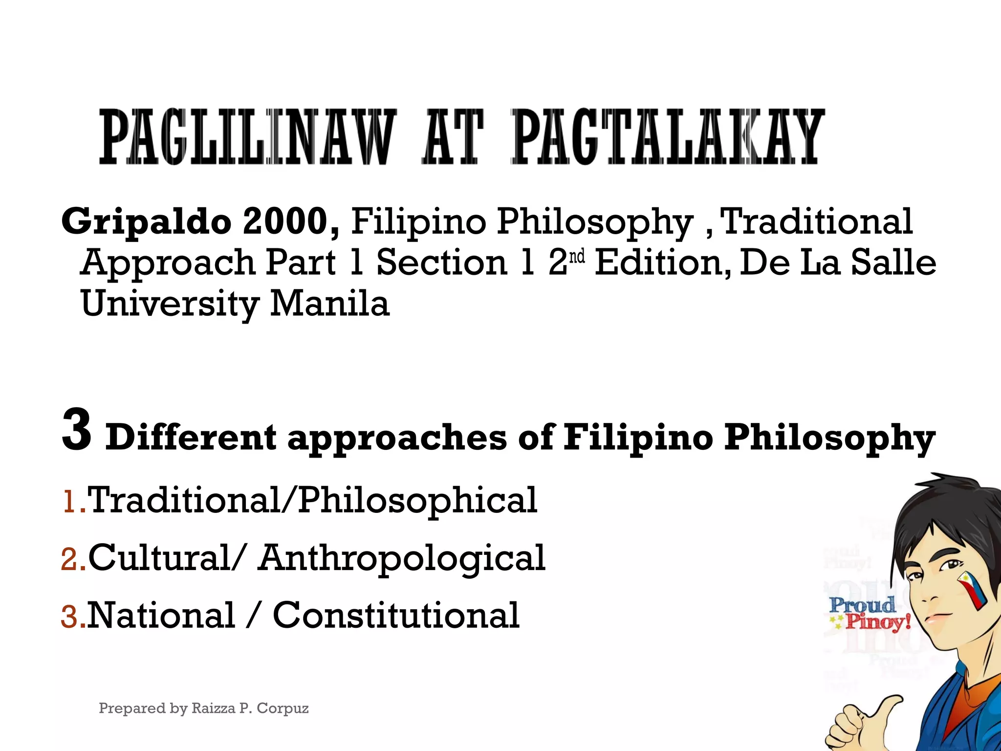FILIPINO PHILOSOPHY FINAL | PPT