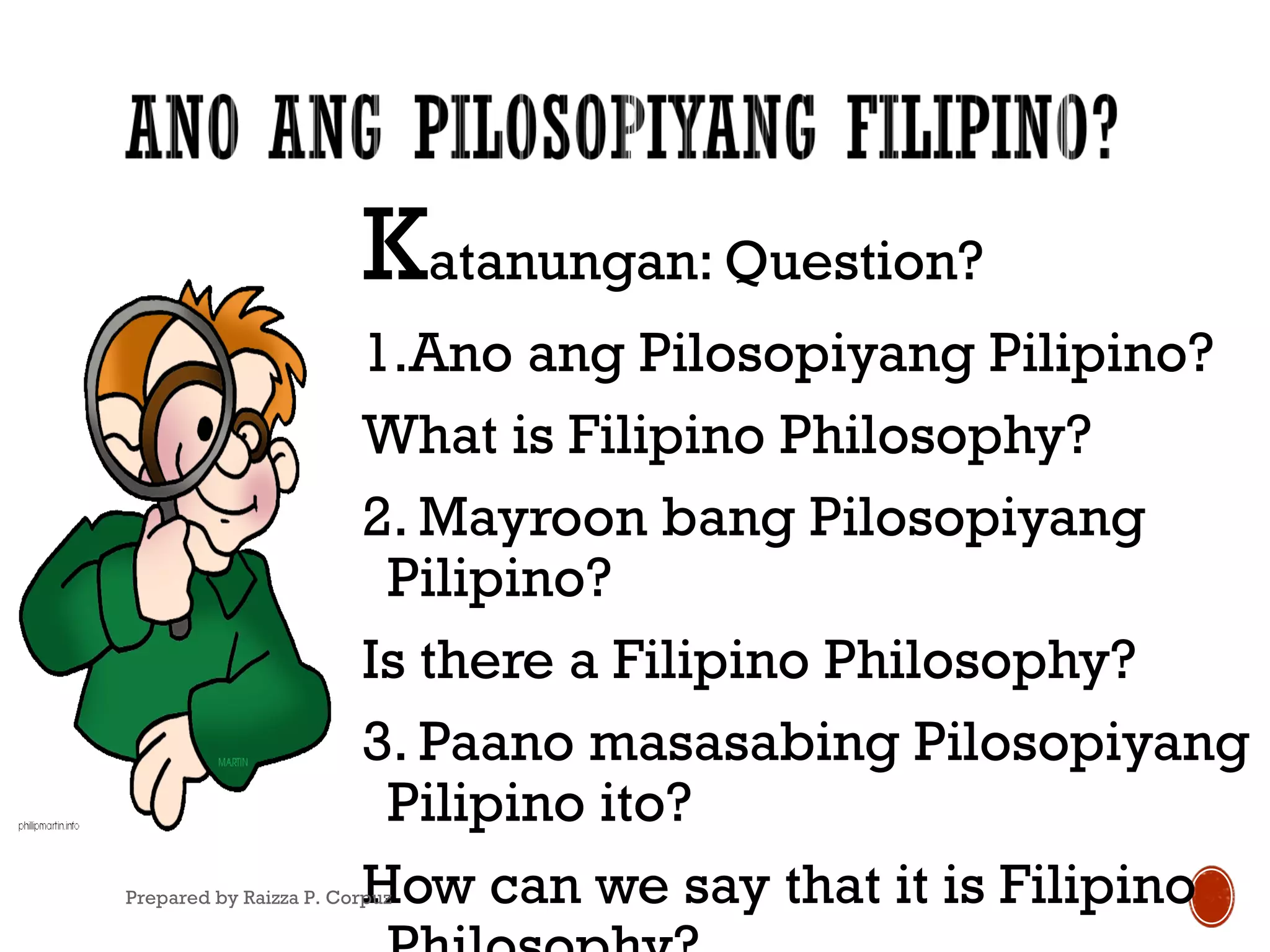 FILIPINO PHILOSOPHY FINAL | PPT