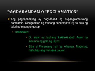 Paghihimig, Pag-uulit, Pagdaramdam, Pagtawag | PPTX