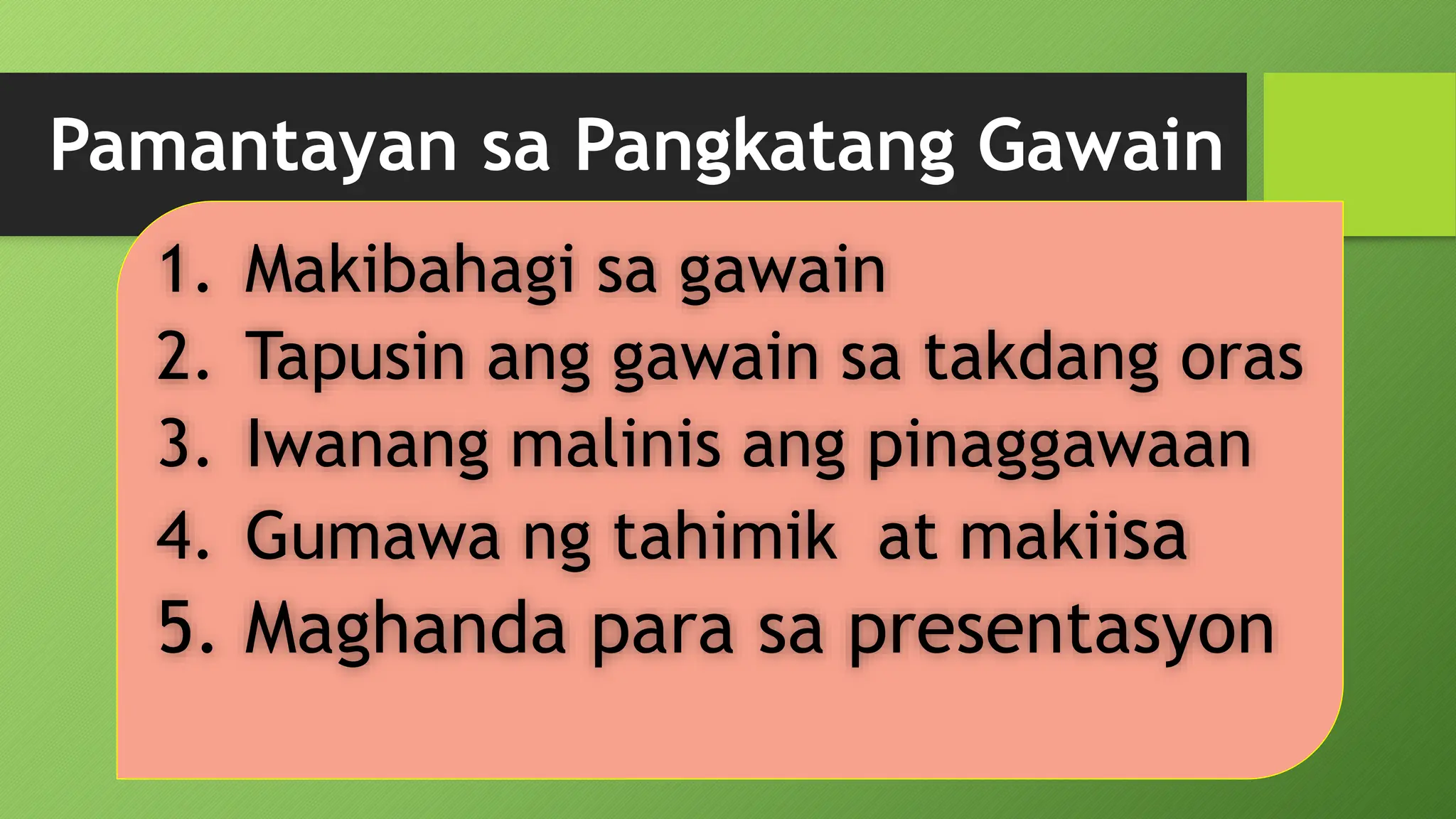 Paggawa ng Dayagrama ng Ugnayang Sanhi at Bunga | PPTX