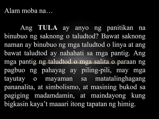 Tula mula sa Uganda. PowerPoint Presentation | PPTX