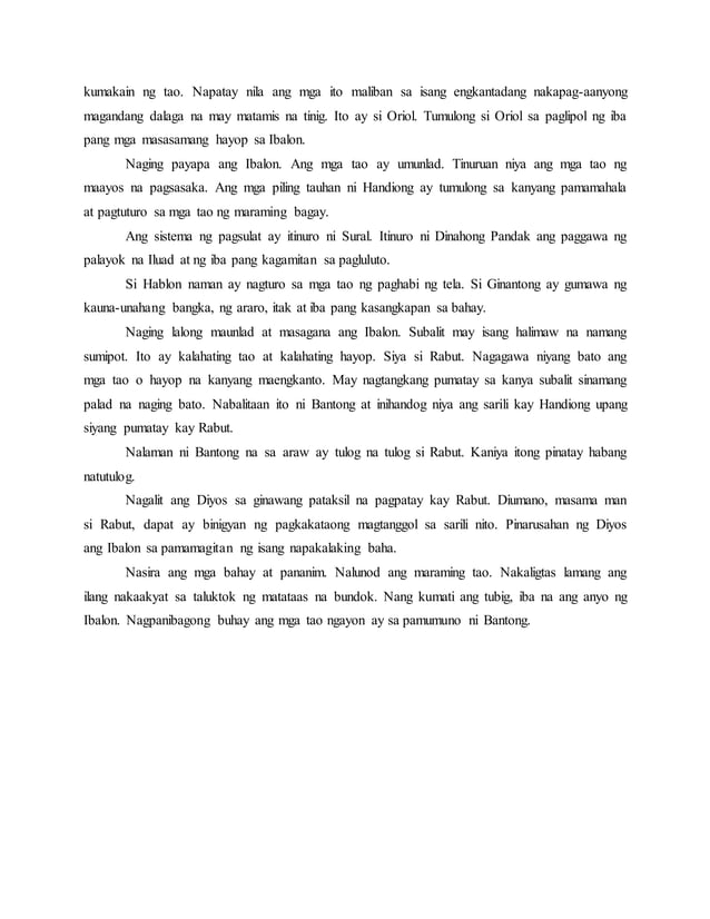 Filipino project | DOCX