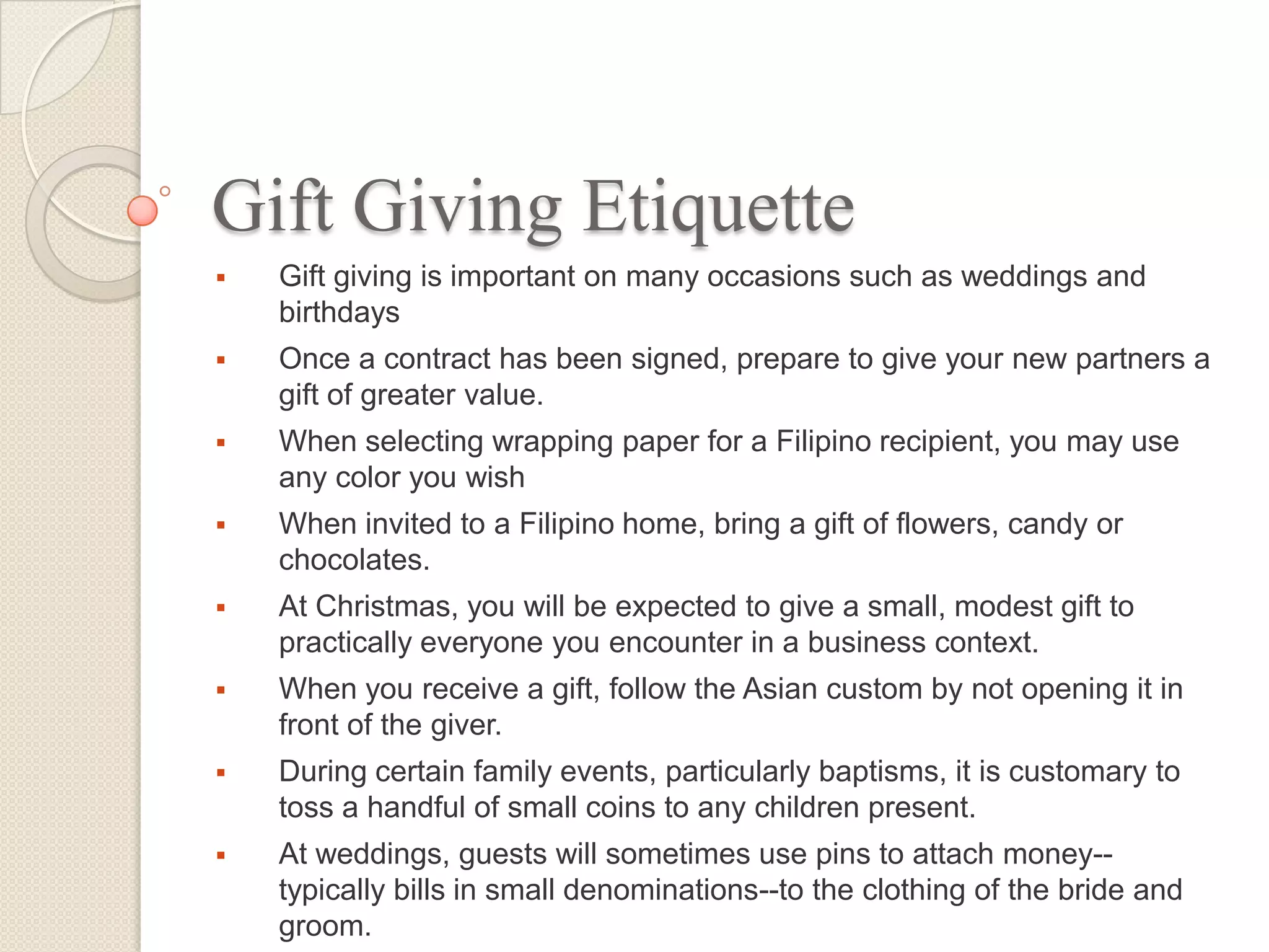 Filipino proper manners and etiquette | PPTX