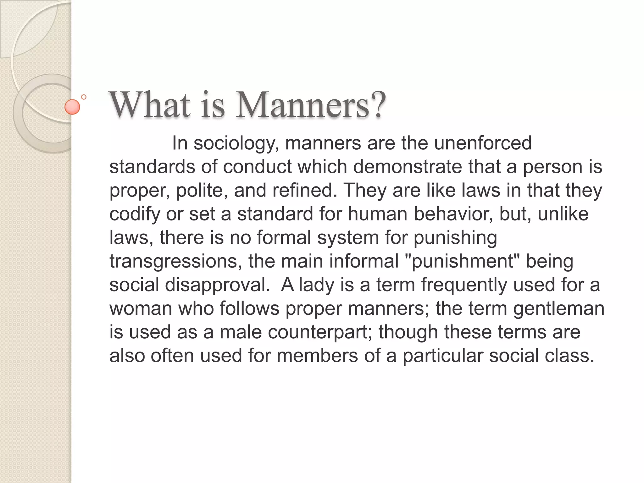 Filipino proper manners and etiquette | PPTX