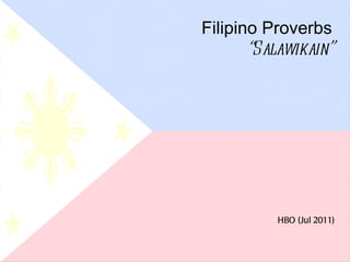 Filipino proverbs | PPT