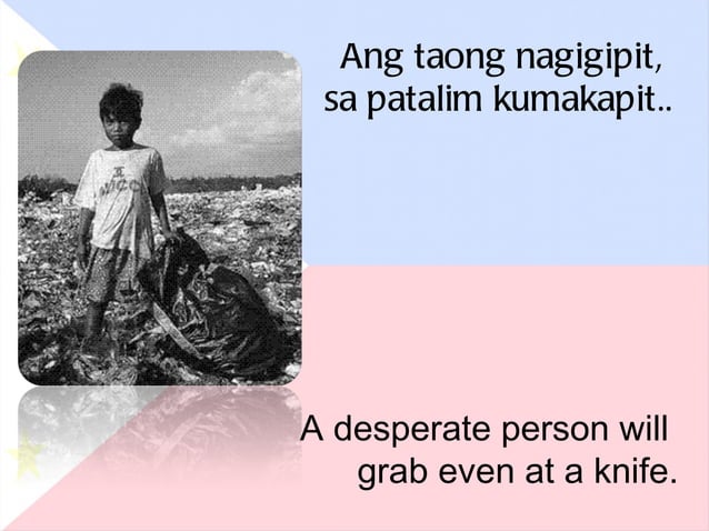 Filipino proverbs | PPT | Postgraduate Education | College Education