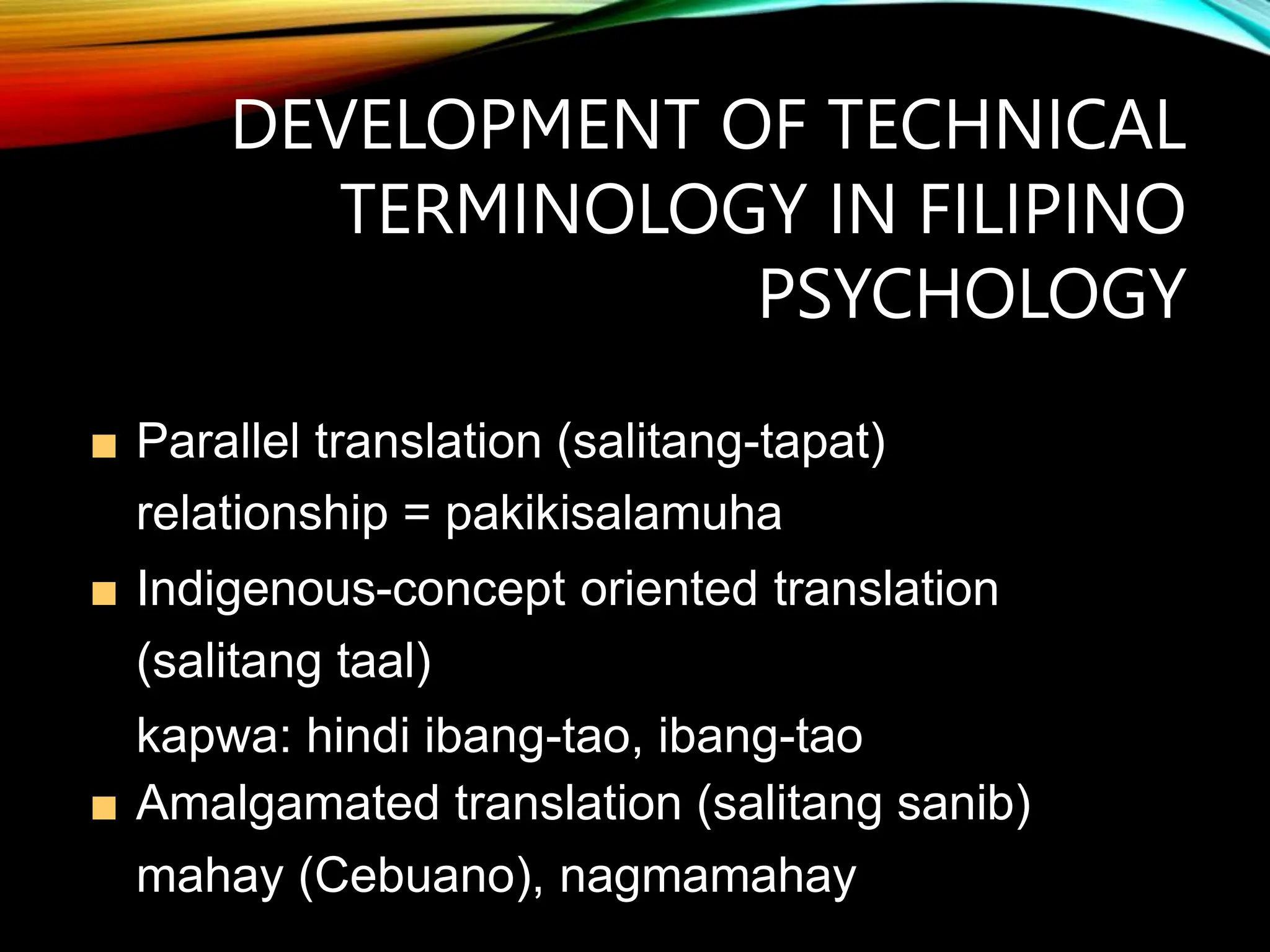 FILIPINO PSYCHology sikolohiyang pilipino | PPTX