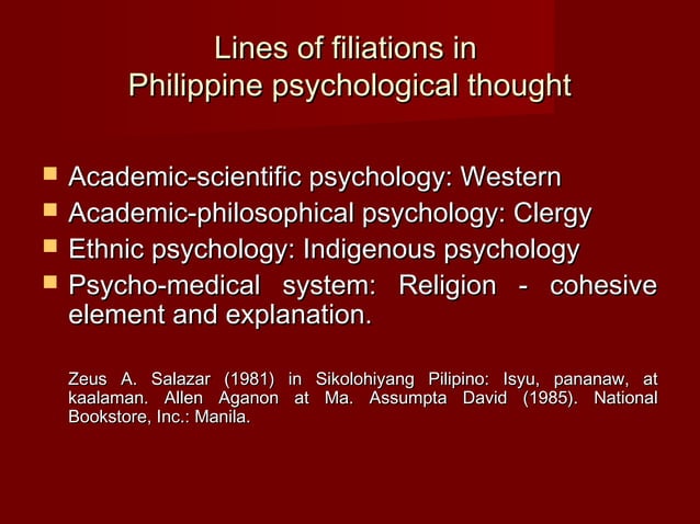 Filipino psychology concepts and methods | PPT