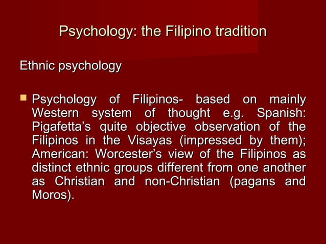 Filipino psychology concepts and methods | PPT
