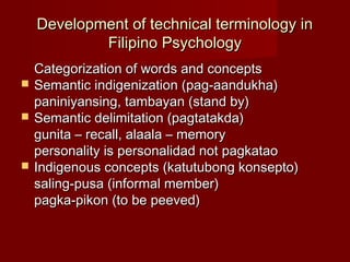 Filipino psychology concepts and methods | PPT