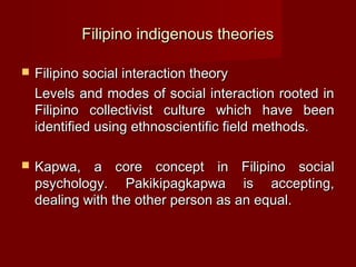 Filipino psychology concepts and methods | PPT