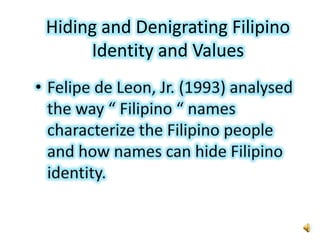 Denigration and Marginalization | PPTX