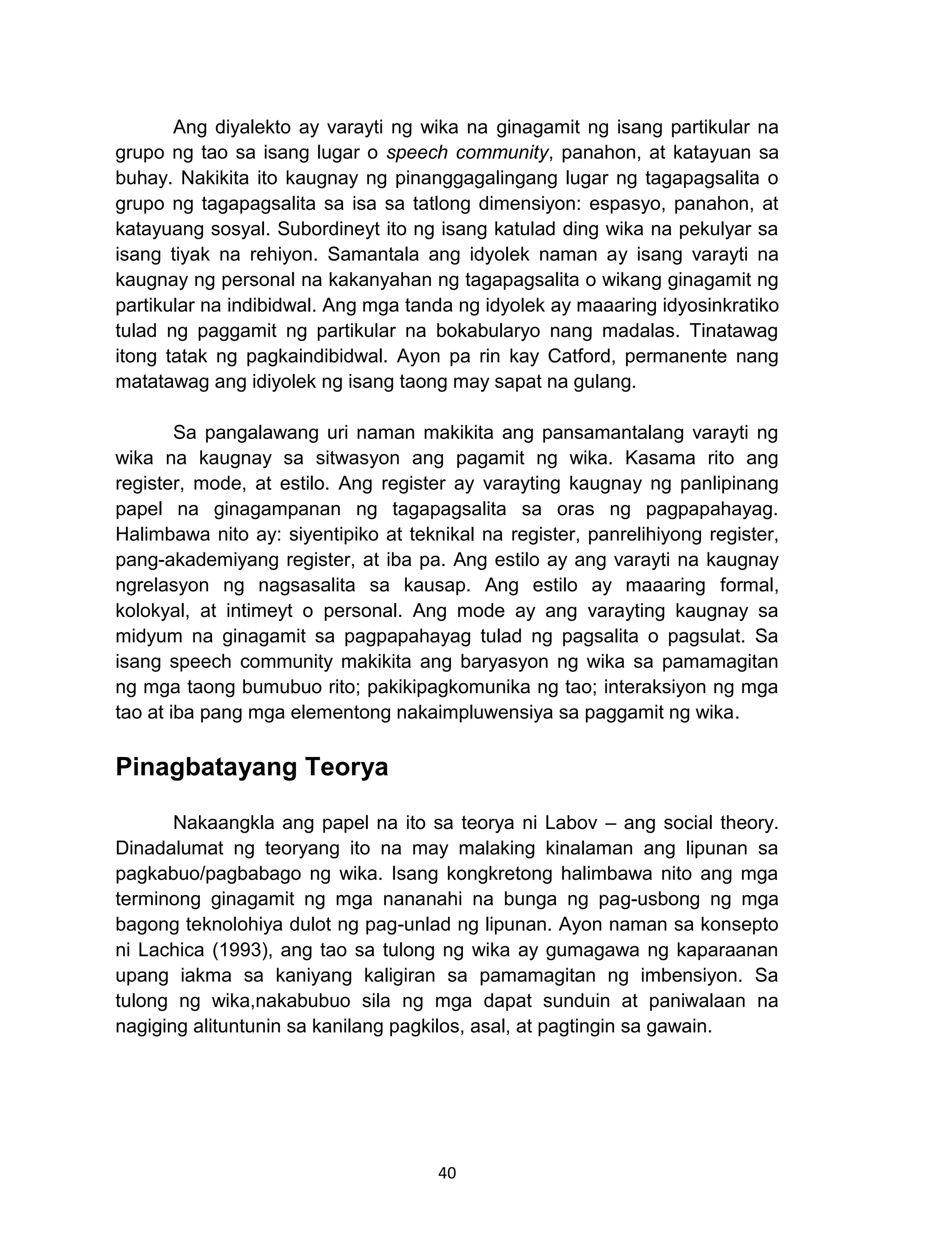 Pagsulat sa Filipino sa Piling Larang ng Tech-Voc | PDF