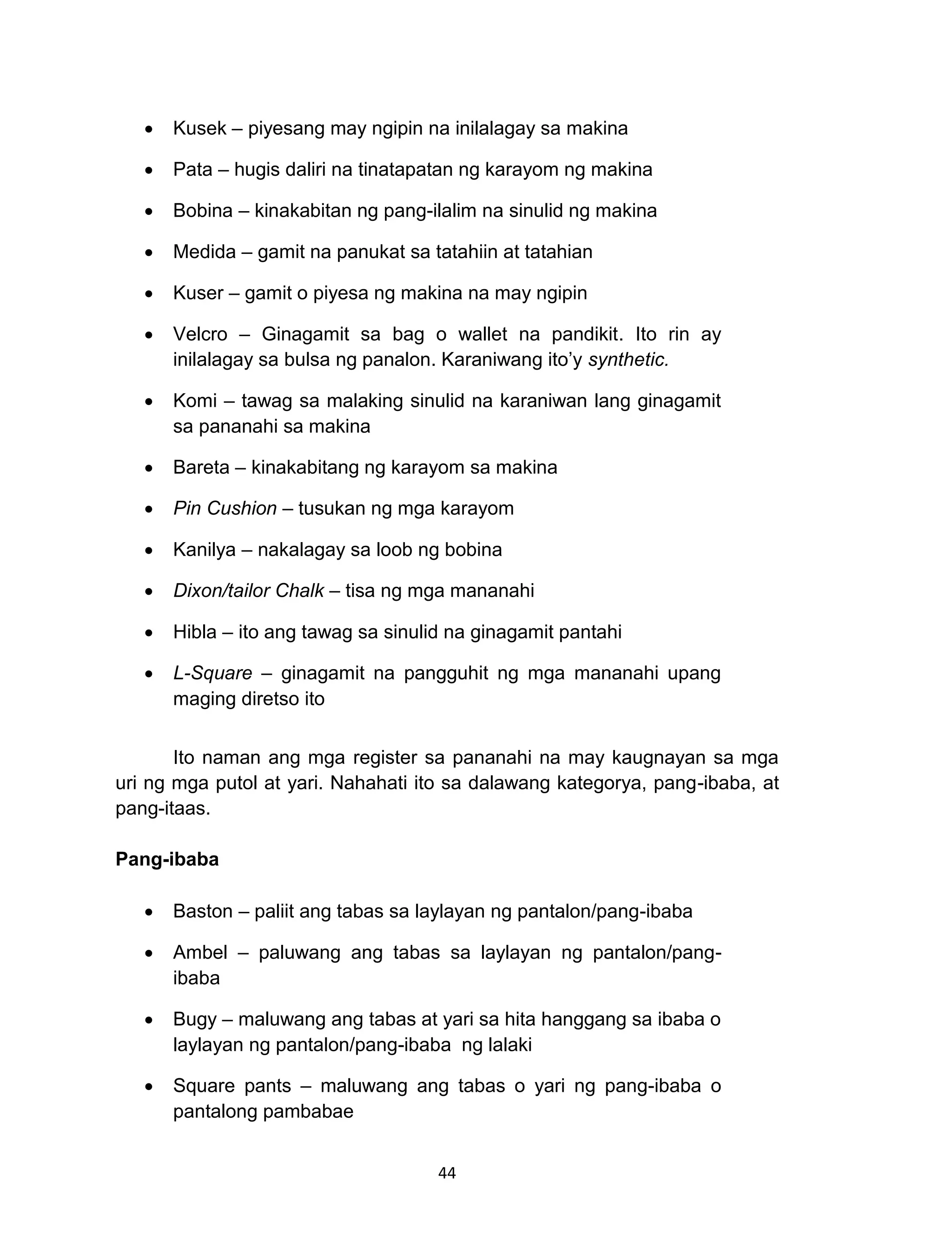Pagsulat sa Filipino sa Piling Larang ng Tech-Voc | PDF