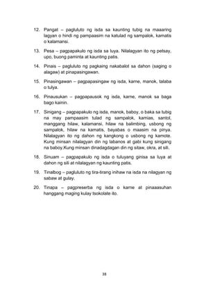 Pagsulat sa Filipino sa Piling Larang ng Tech-Voc | PDF