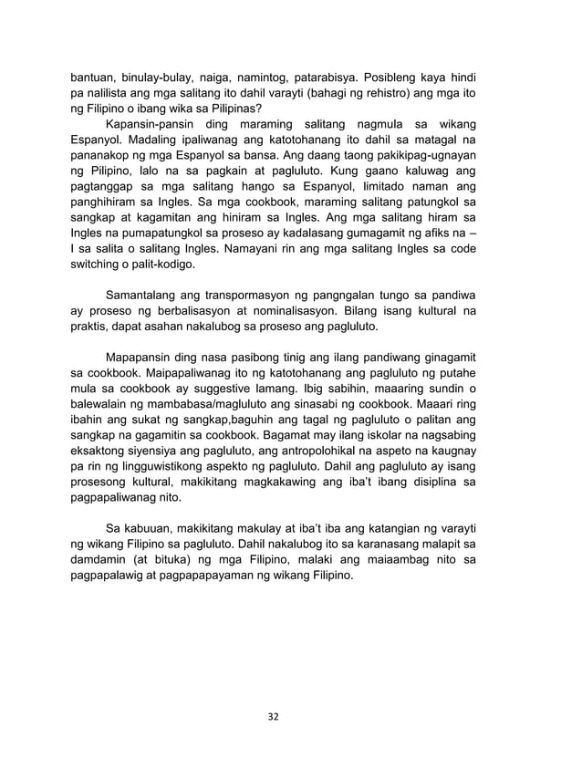 Filipino sa Piling Larang Tech-Voc (Kagamitan ng Mag-aaral) | PDF